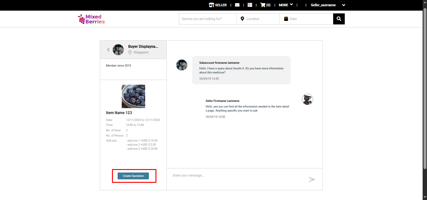 How does the create offer function work? – Arcadier